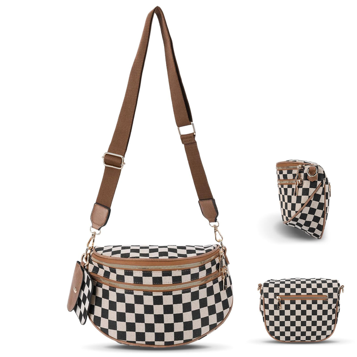 Checkered Bags – Ounamei – OUNAMEI